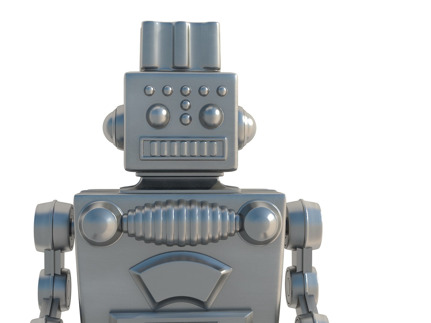 Toy Robot 3d Model