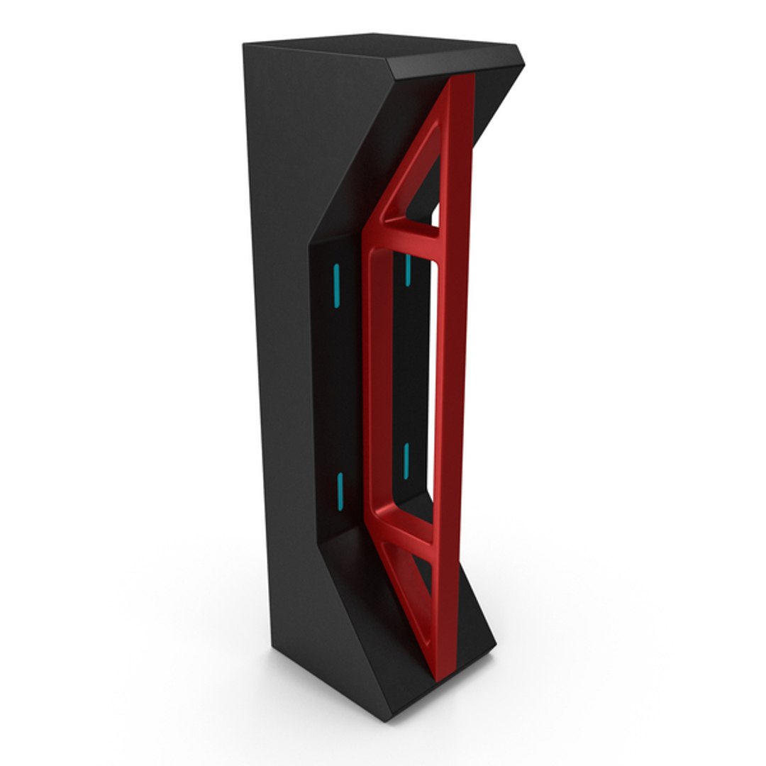 Scifi Pillar PBR model - TurboSquid 2169475