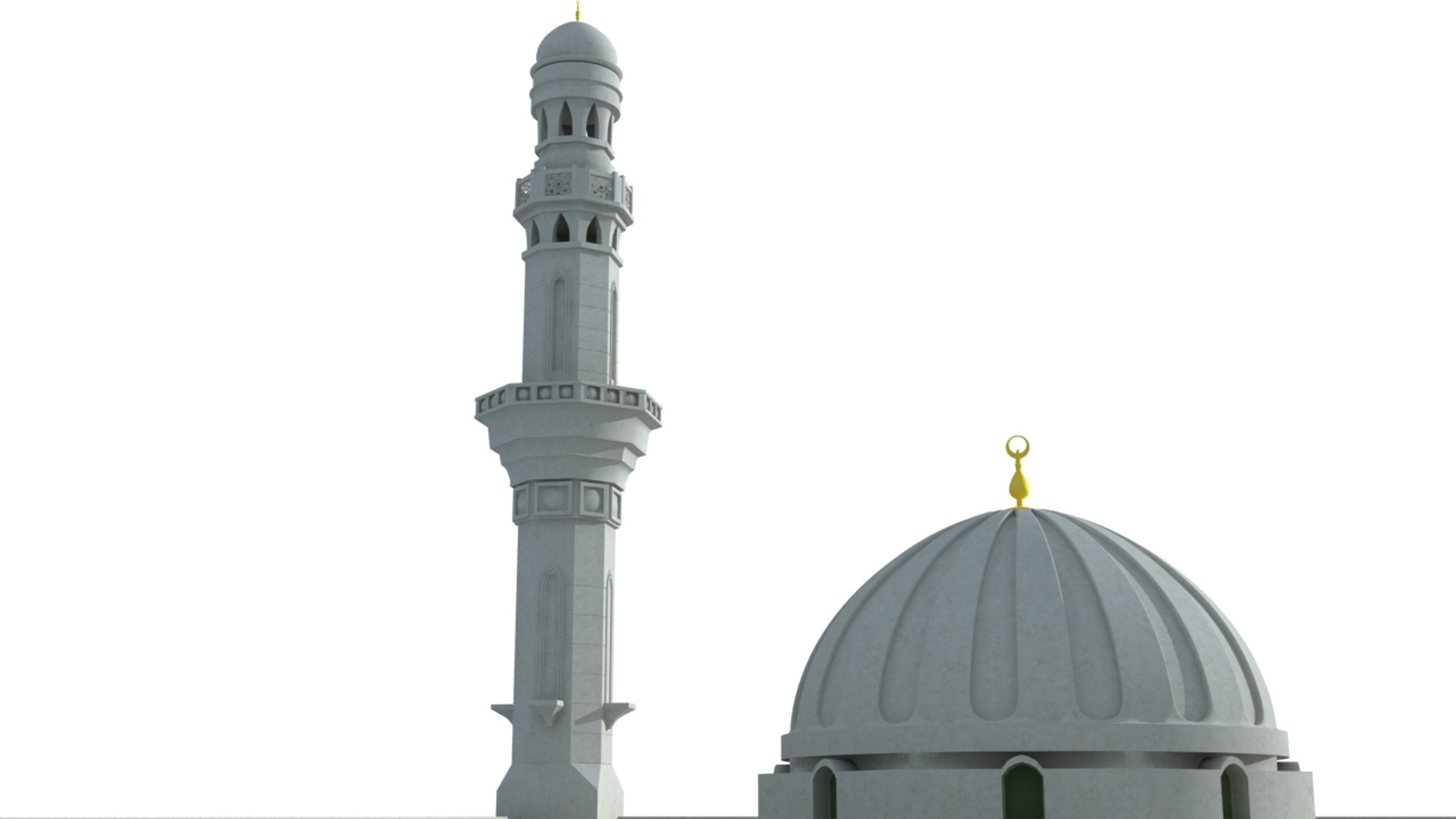 3D Masjid Saba - TurboSquid 1478729