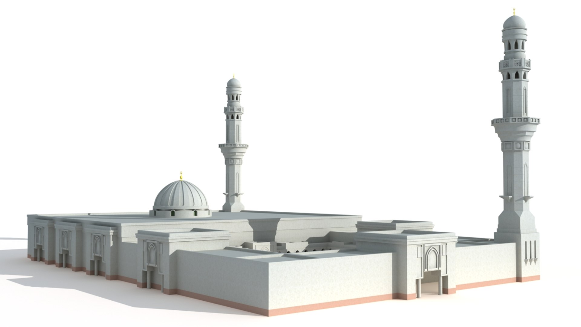 3D Masjid Saba - TurboSquid 1478729