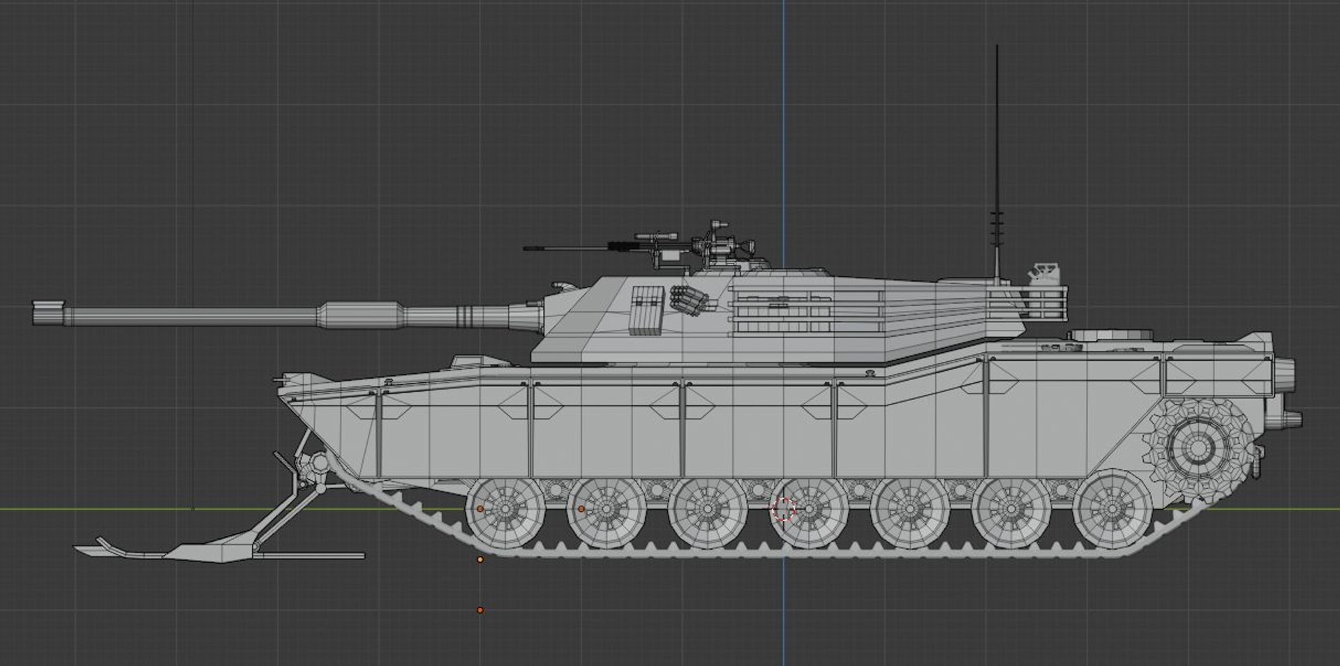 3D Main Battle Tank Model - TurboSquid 1598883