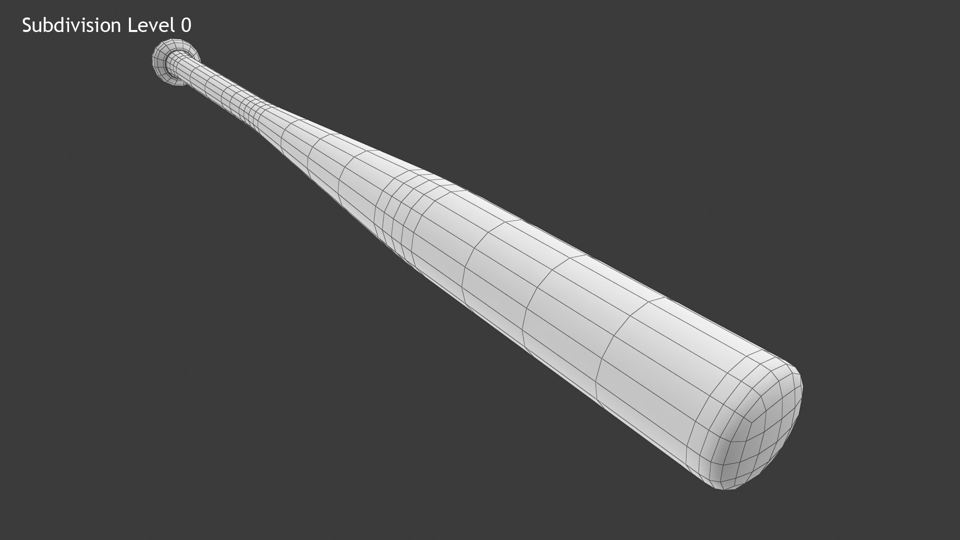 3D Baseball Bat Model - TurboSquid 1479770