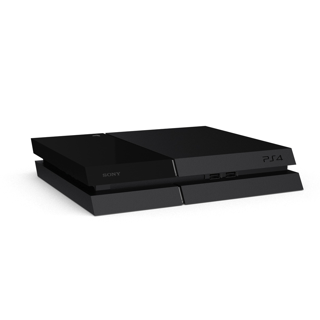 3d Model Sony Playstation 4