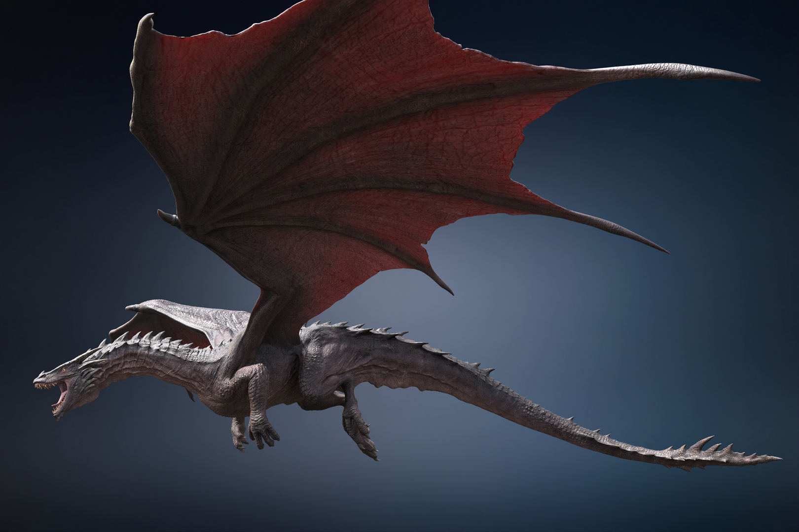 3D Dragon Adult Rigged model - TurboSquid 1767258