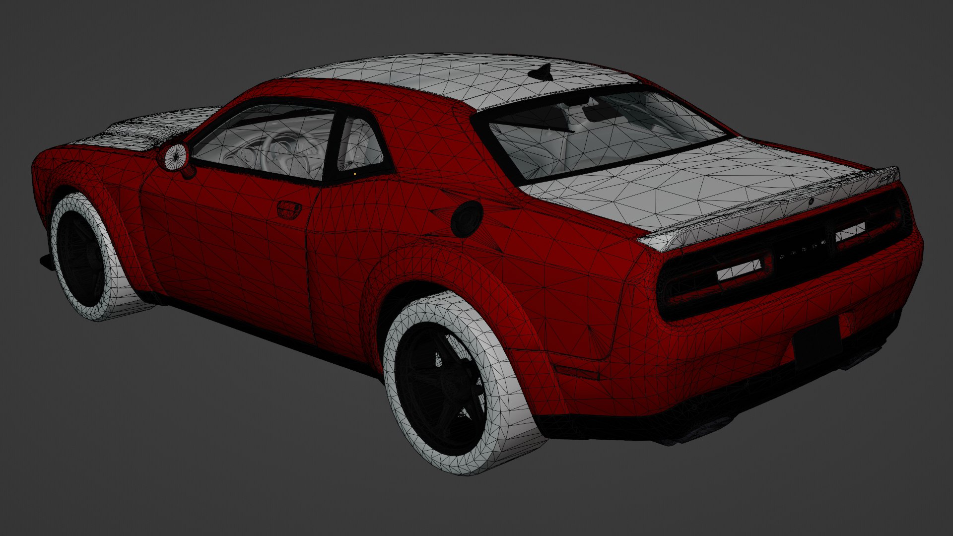Dodge Challenger Hellcat 3D Model - TurboSquid 2282808