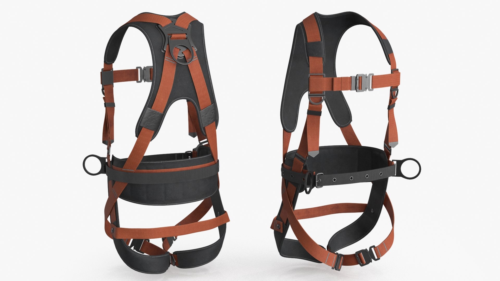 3D Full Body Harness Construction Harness - TurboSquid 2145646