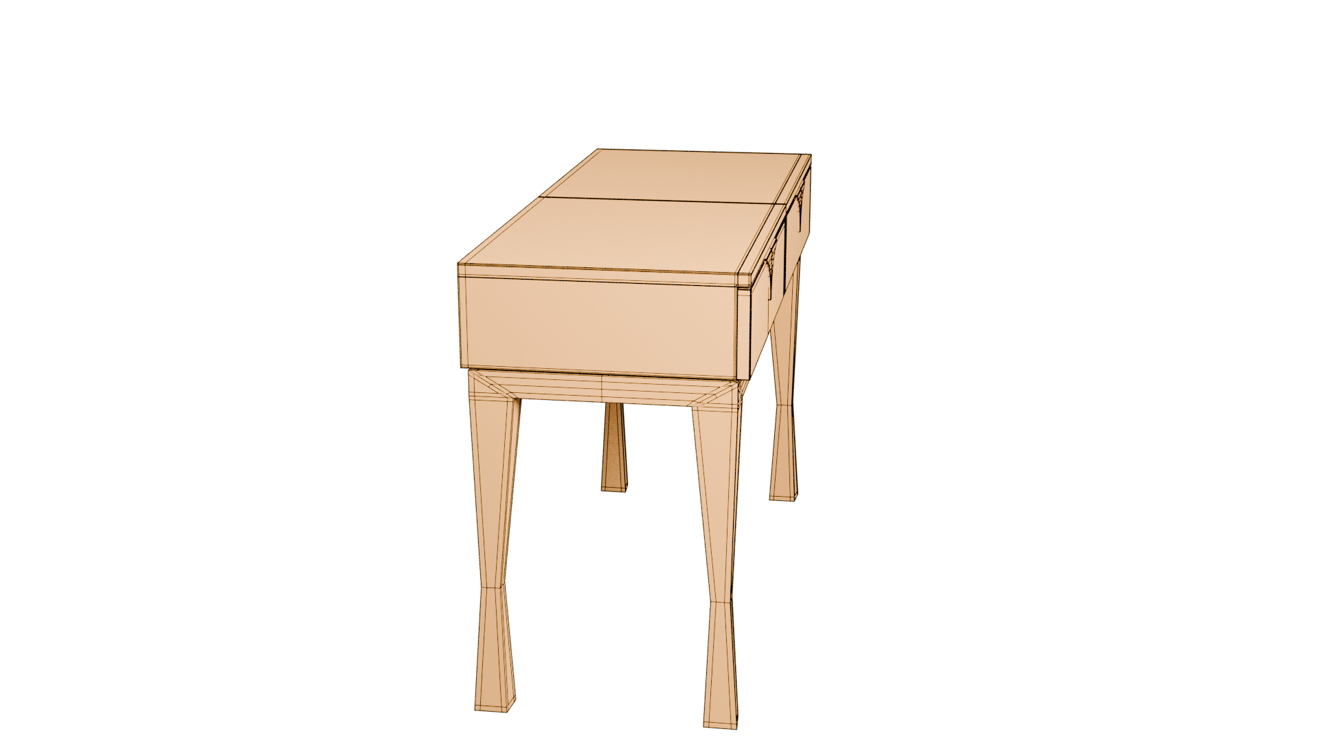 Designer Console Table 8 3D Model - TurboSquid 2187883