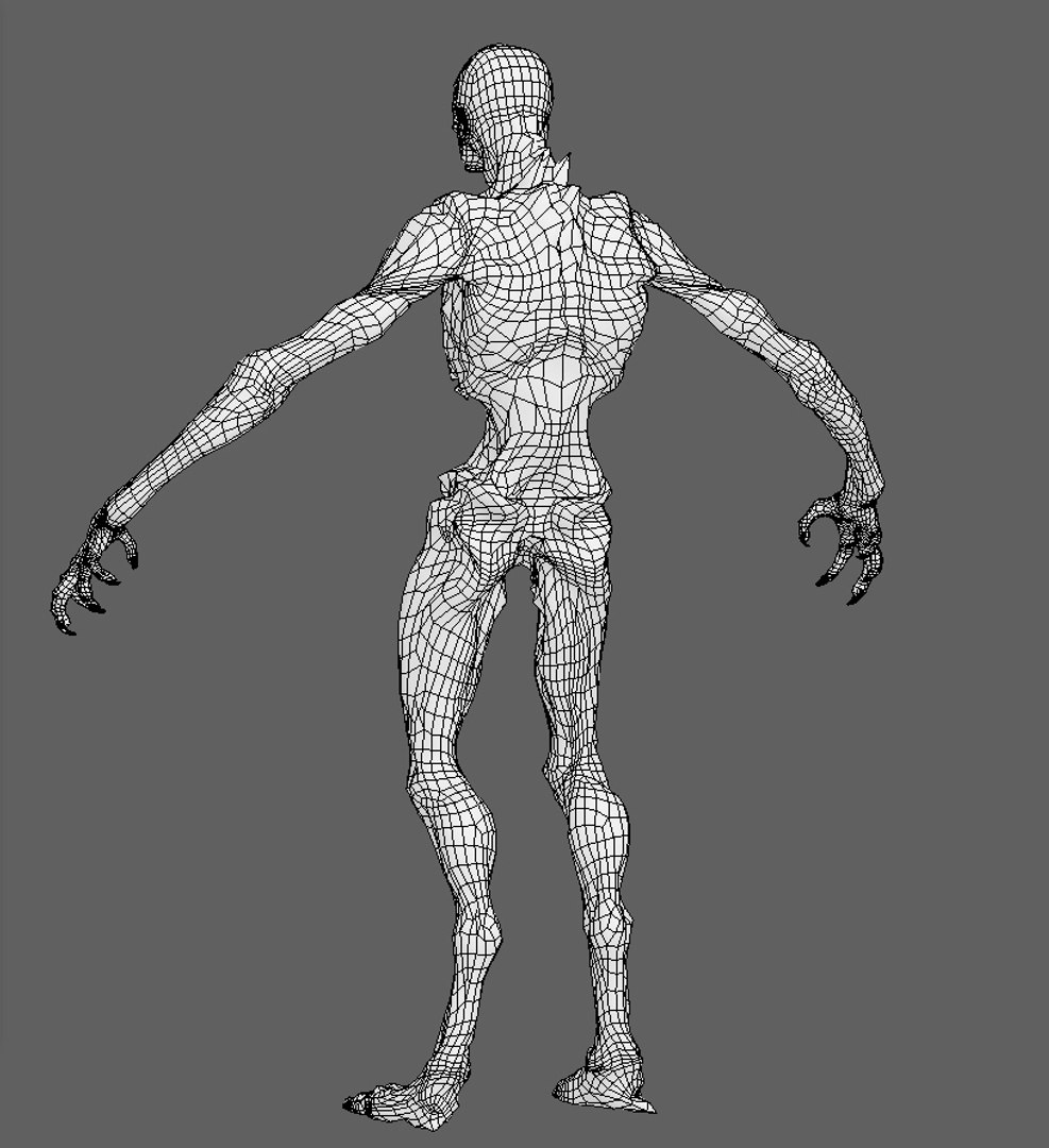Mummy Creature 3D Model - TurboSquid 1856235