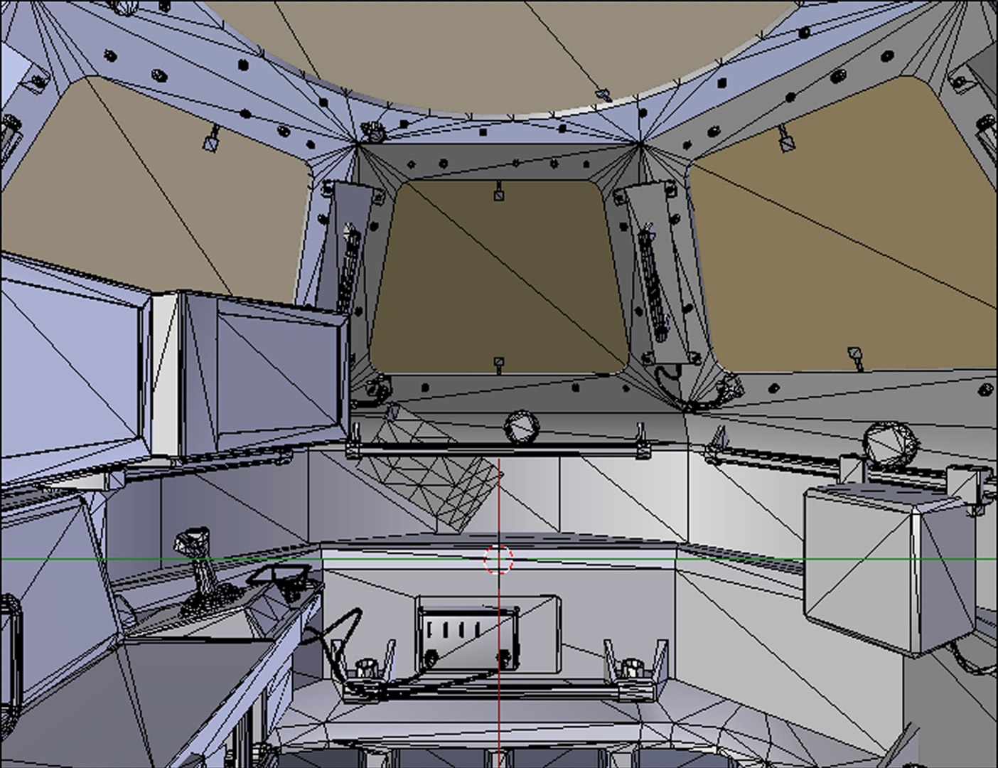 Iss Cupola Interior Exterior 3D Model - TurboSquid 1416406
