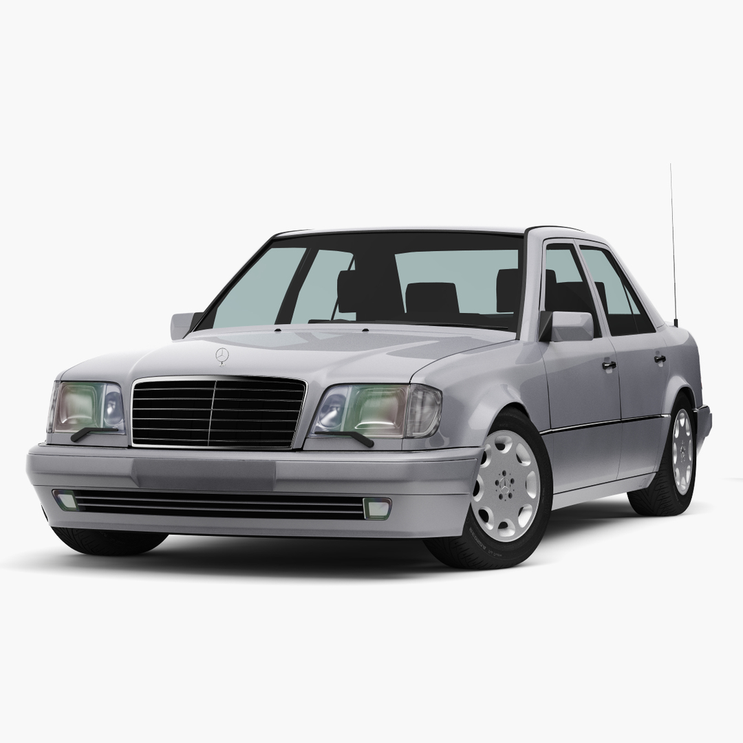 mercedes-benz e-class e500 w124 obj