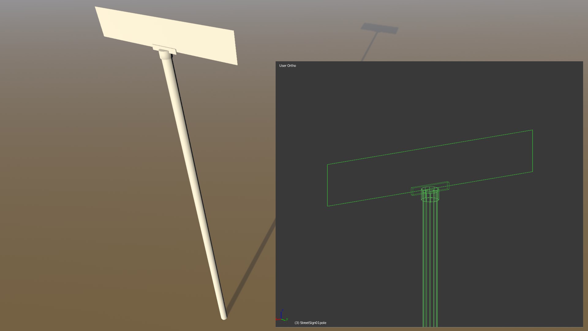 Sign 3D model - TurboSquid 1672050