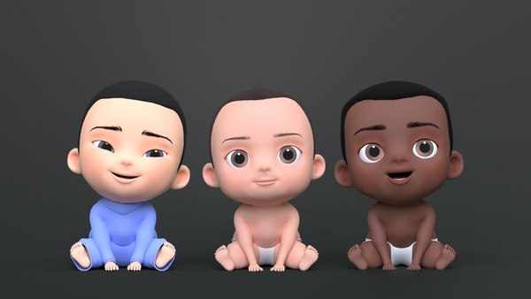 Baby 3D Models for Download | TurboSquid