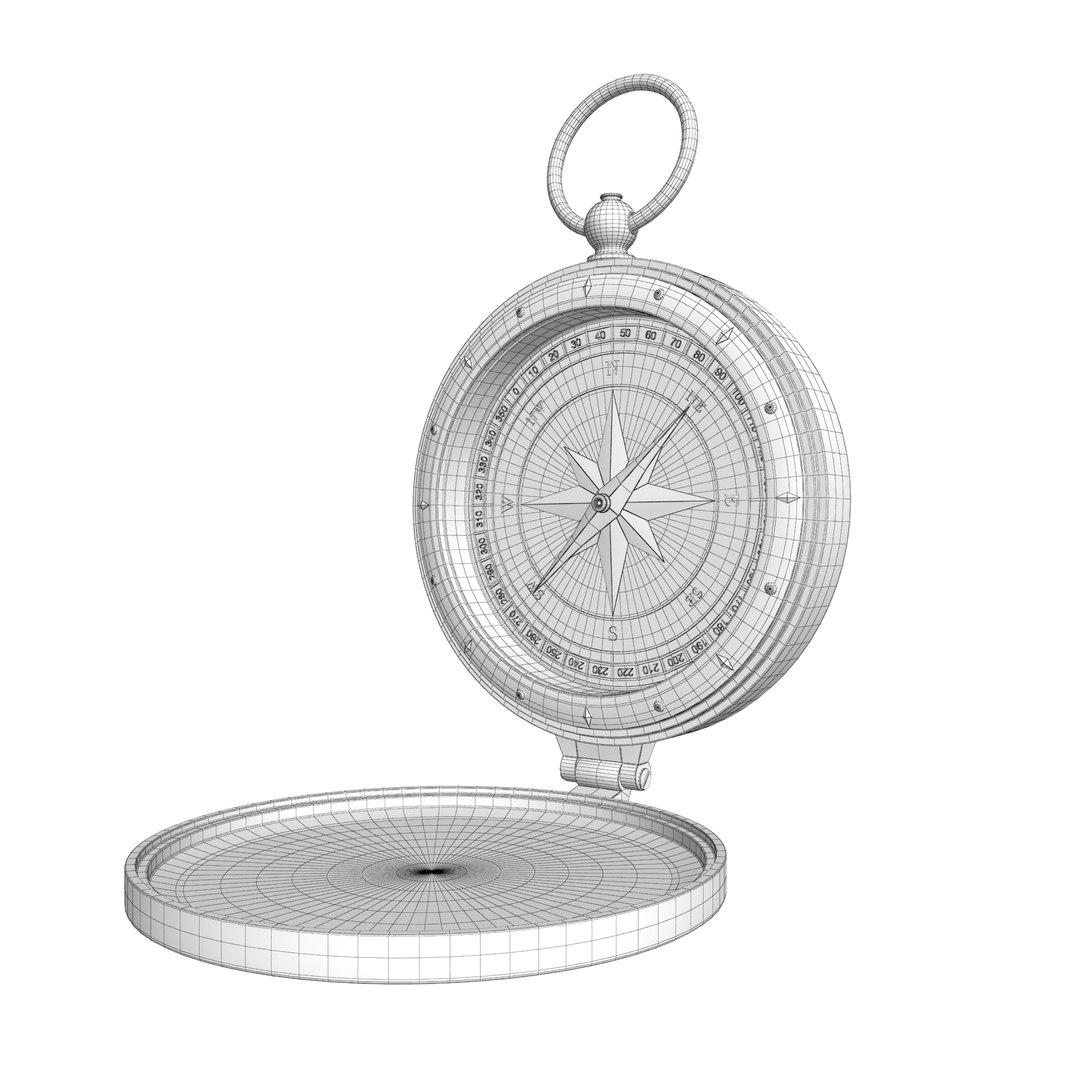 Compass model - TurboSquid 2170995