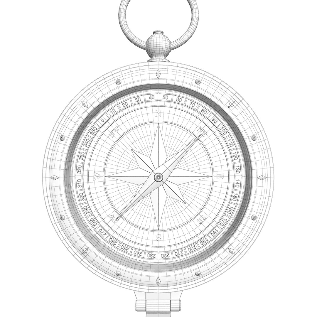 Compass Model - TurboSquid 2170995