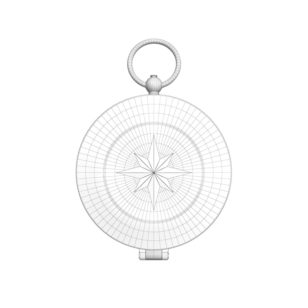Compass Model Turbosquid 2170995
