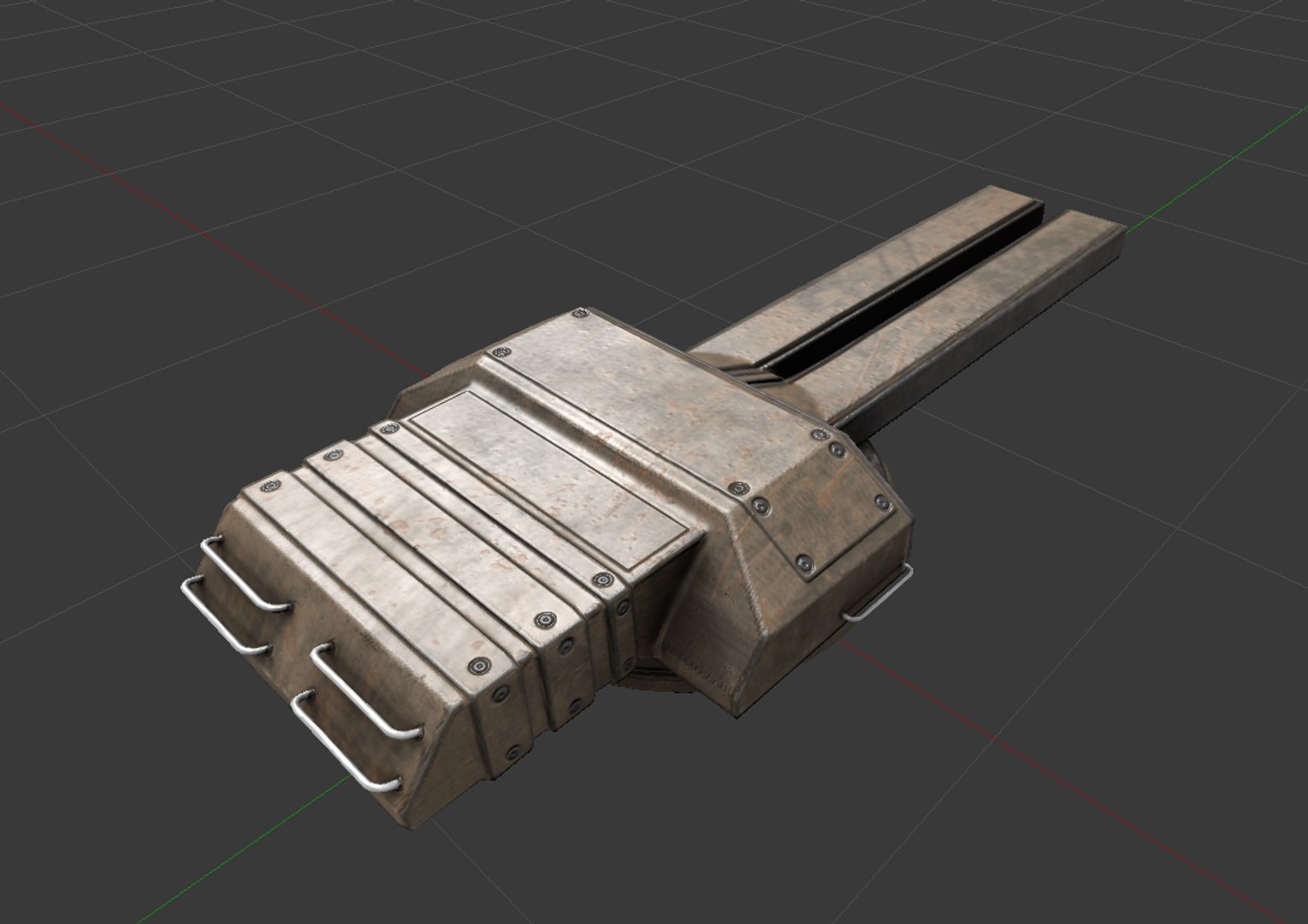 3d Model Cannon Tank