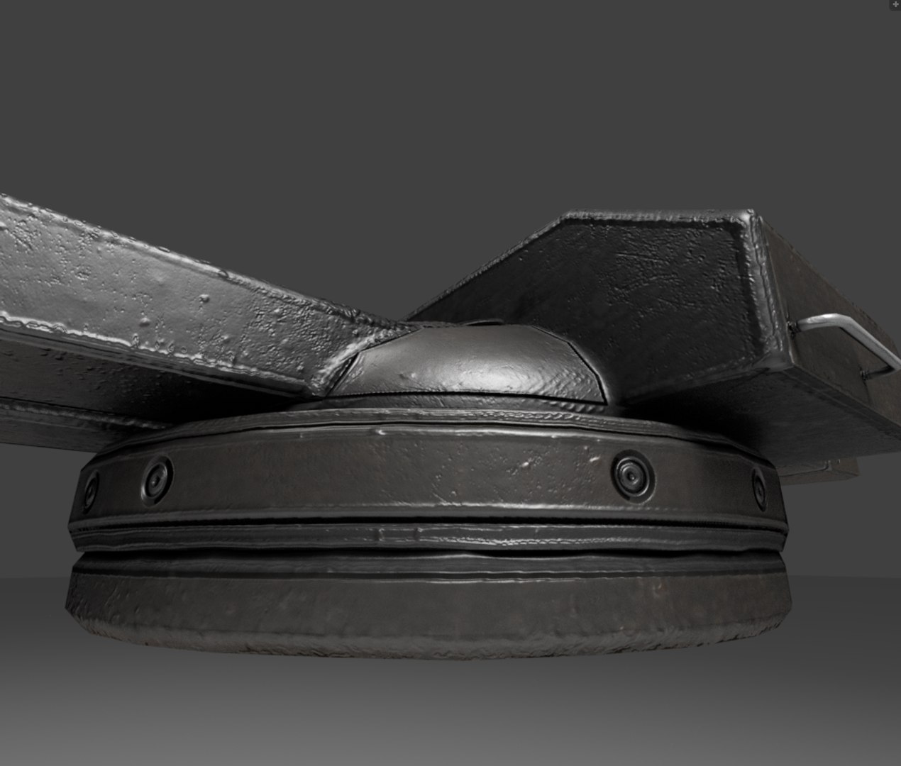 3d Model Cannon Tank