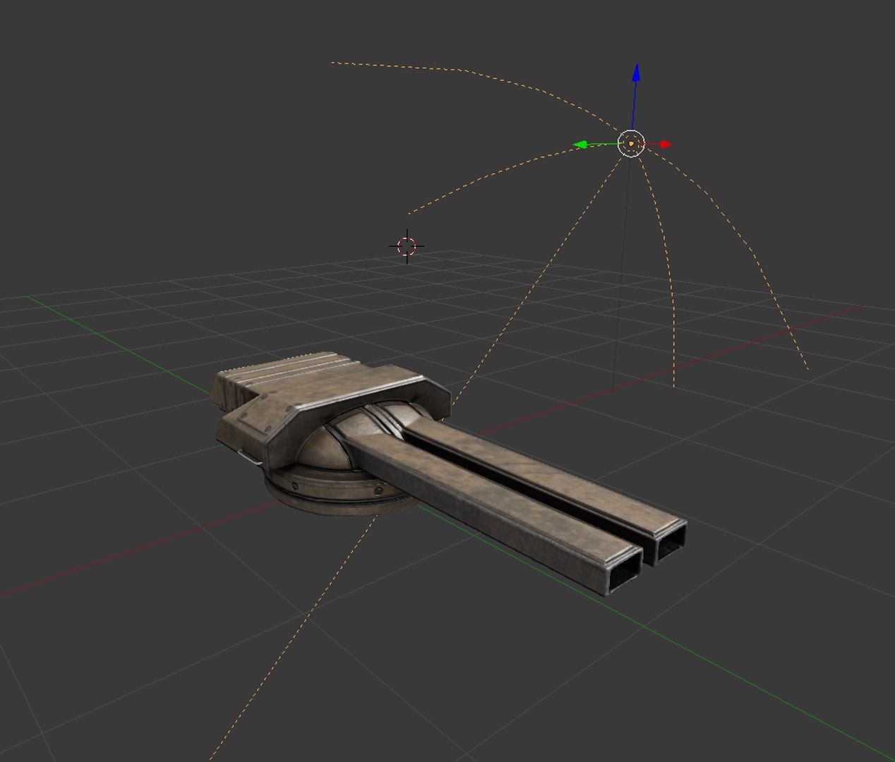 3d Model Cannon Tank