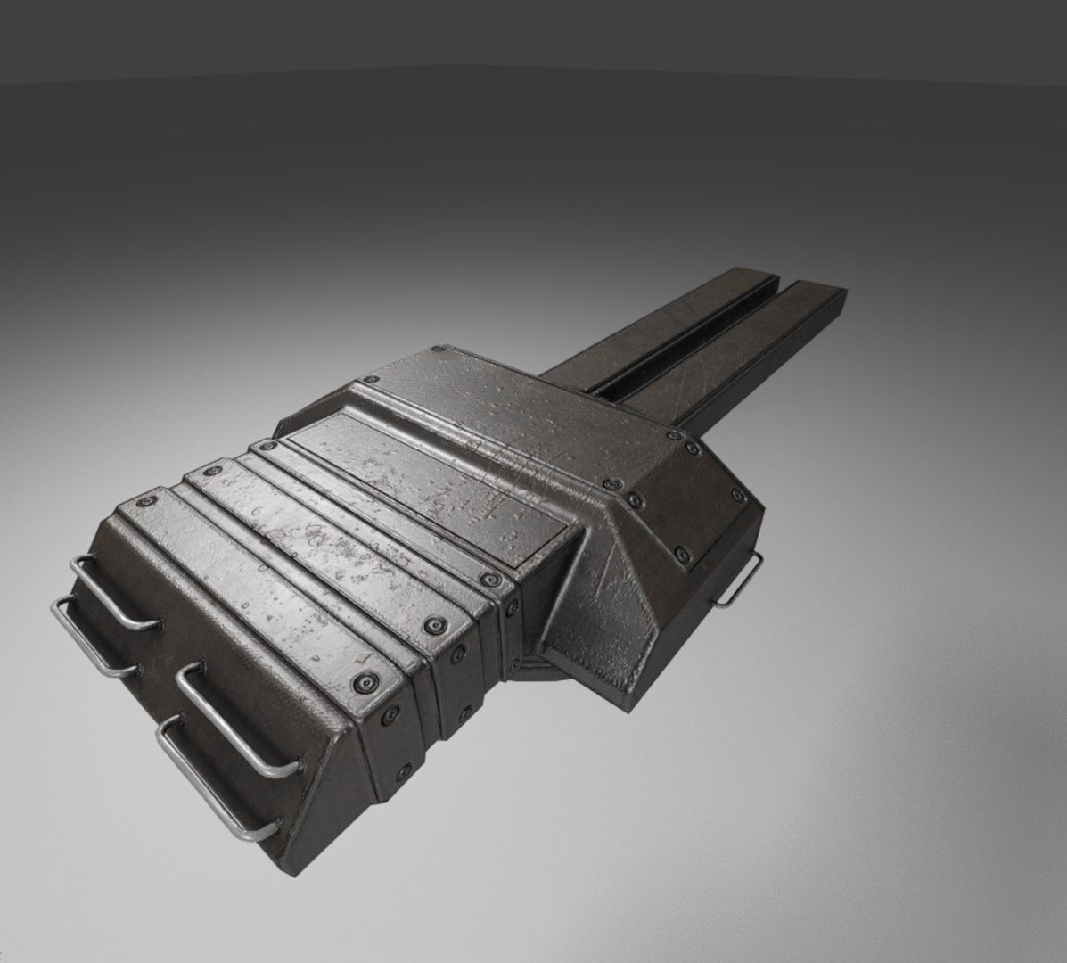 3d Model Cannon Tank
