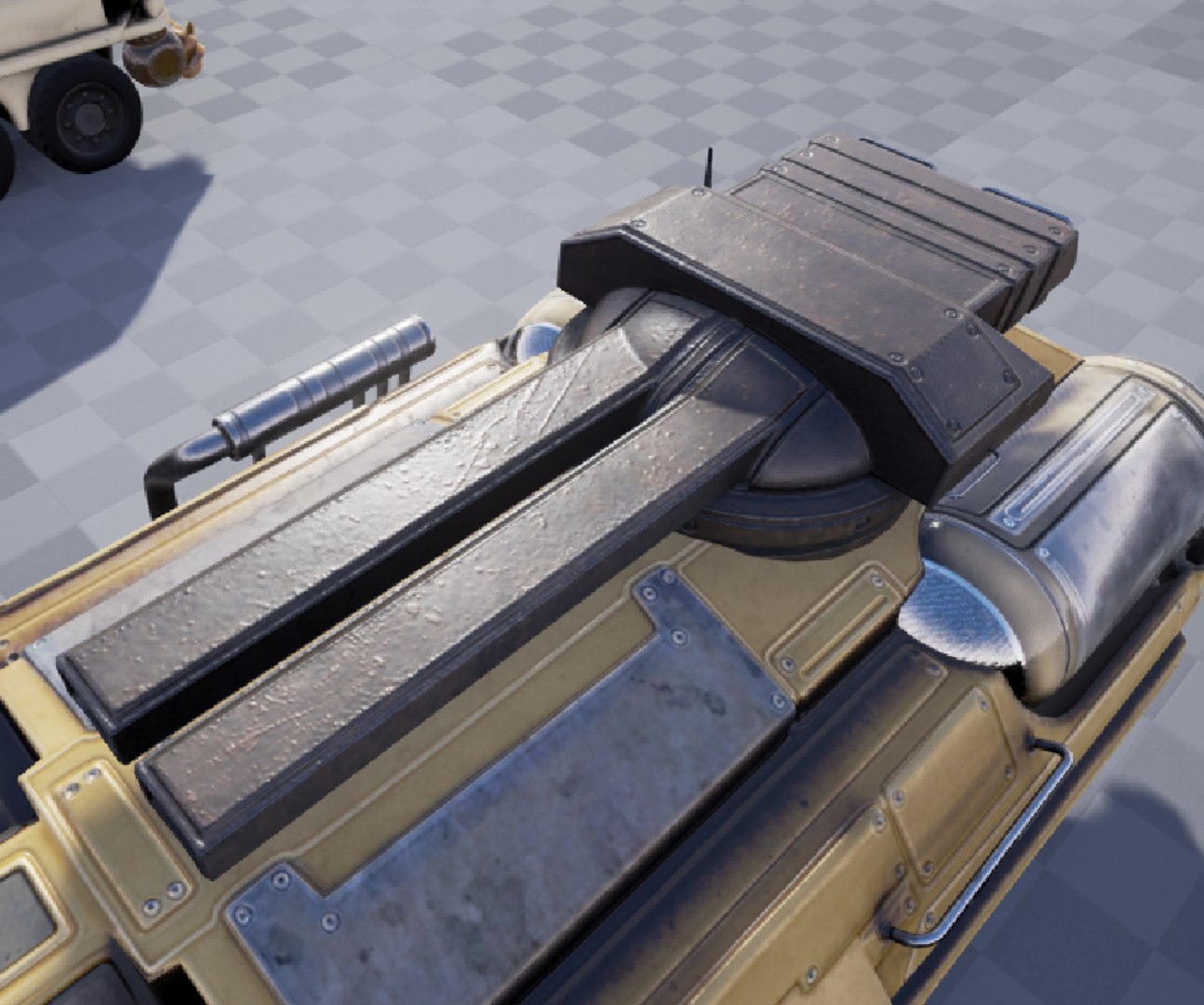 3d Model Cannon Tank