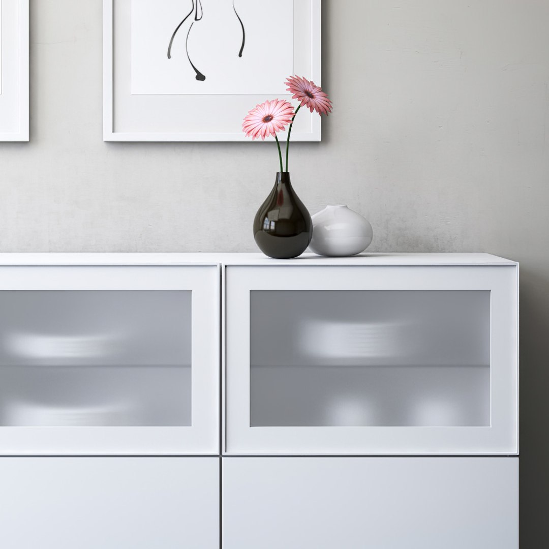 3D ikea besta storage model - TurboSquid 1552113