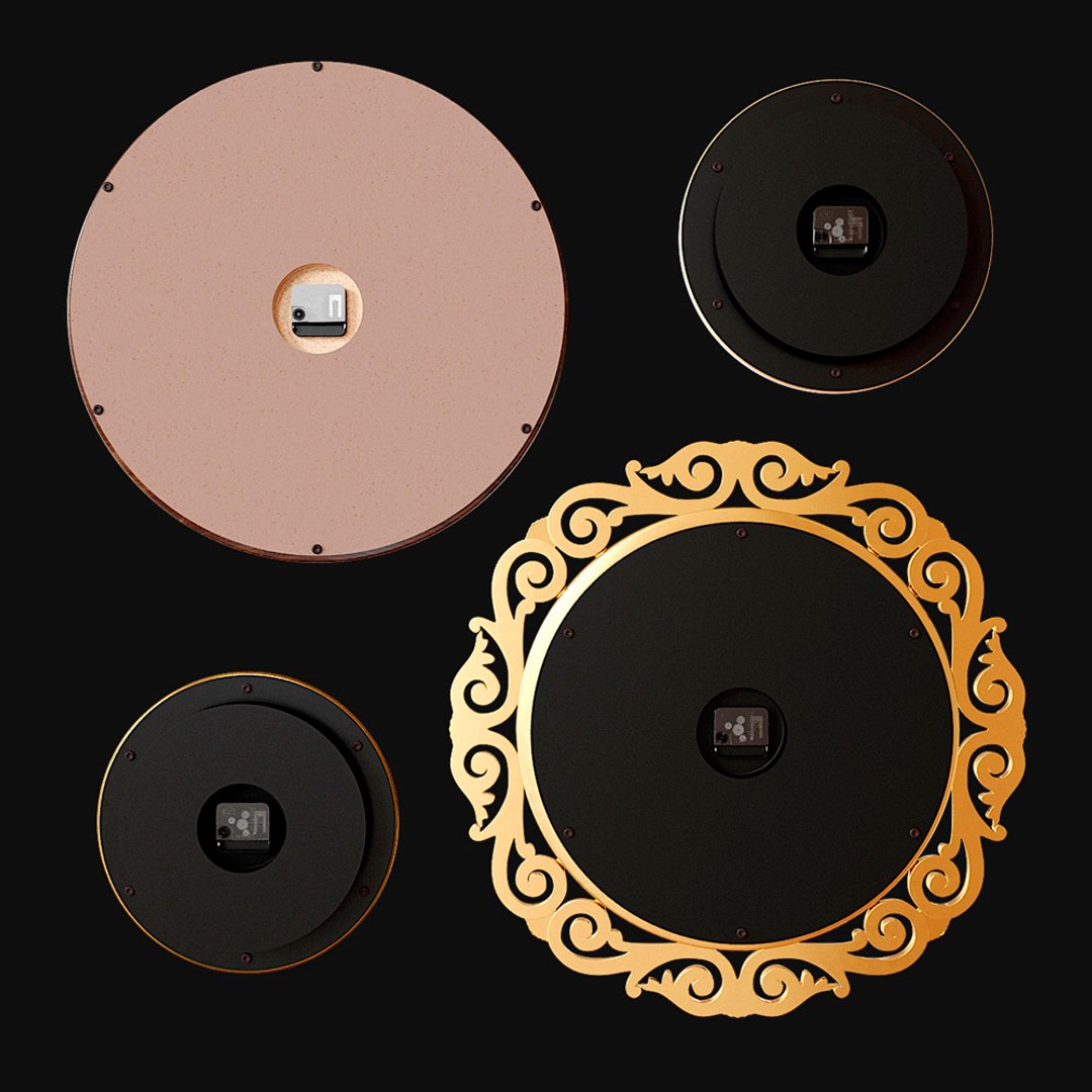 3D Model Clock Royal Sinix - TurboSquid 1571190