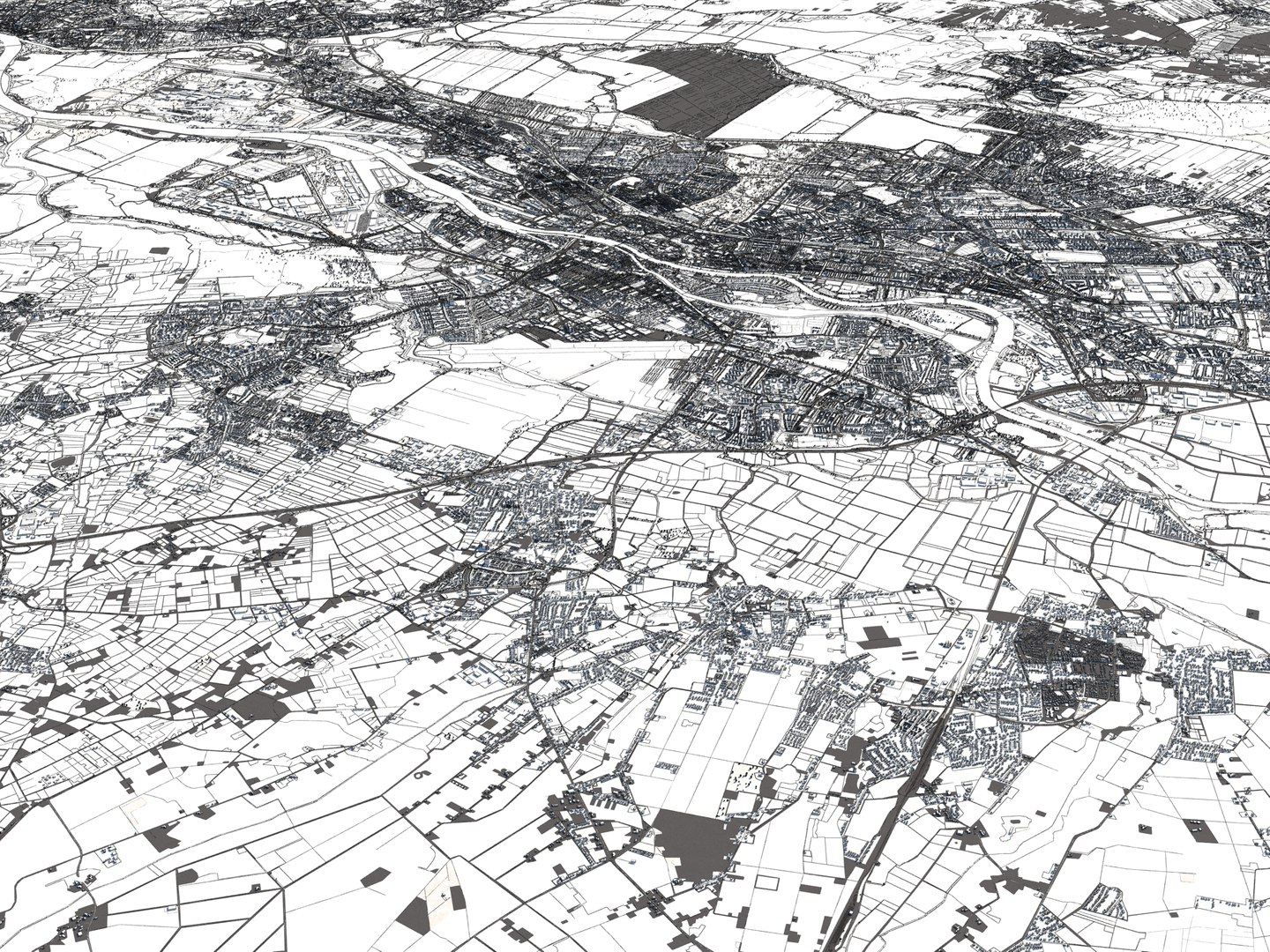 3D model buildings houses maps - TurboSquid 1438396