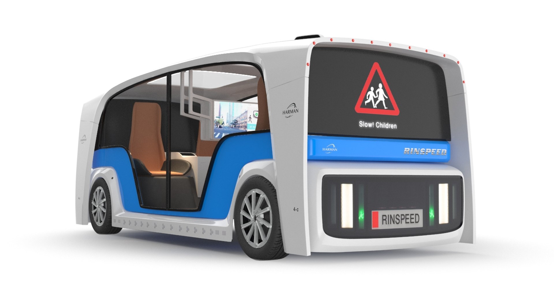 3D Electric Pod Bus - TurboSquid 1332553