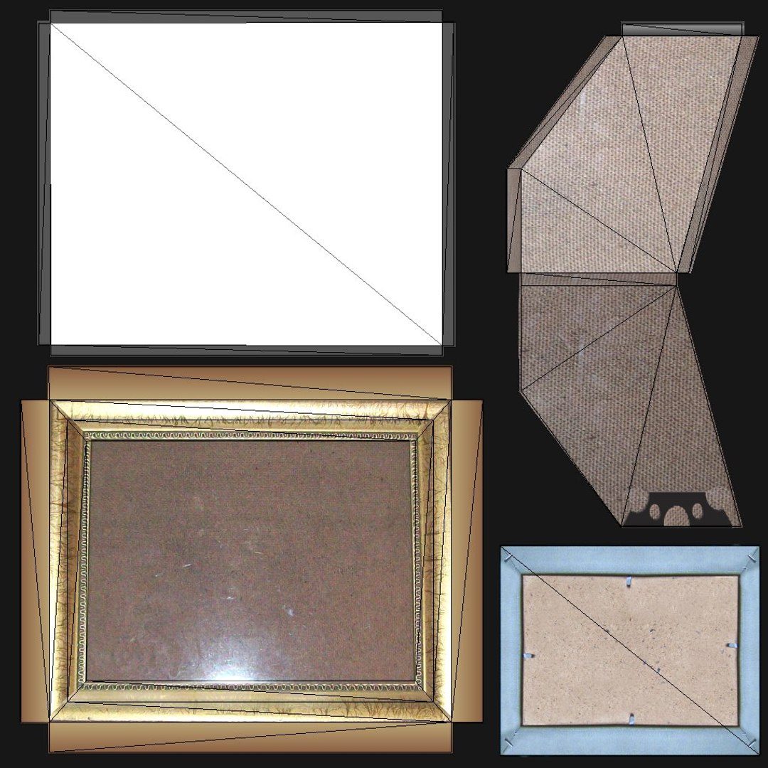 photo frame 3d max