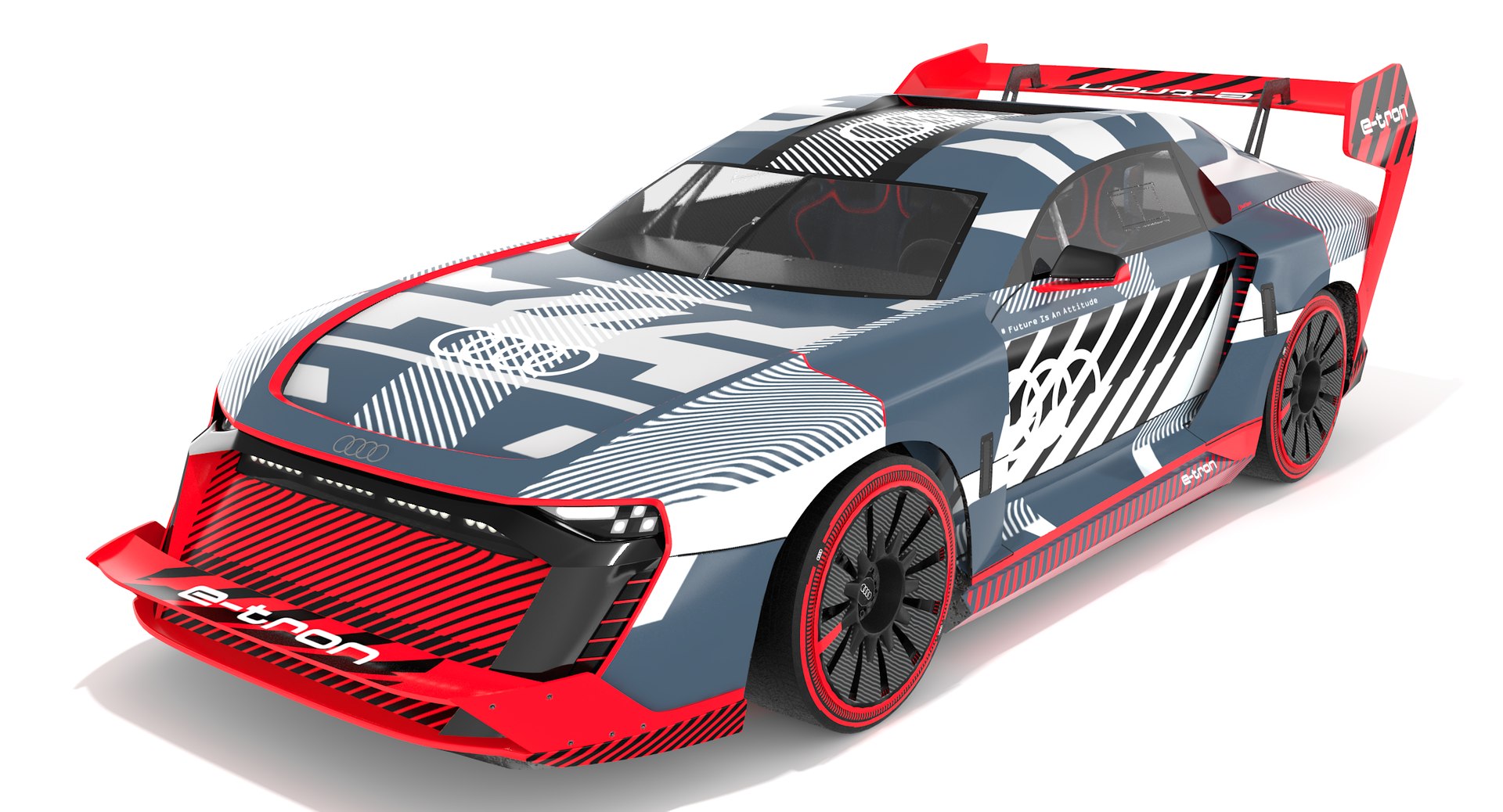 Audi S1 E-tron Quattro Hoonitron 3D Model - TurboSquid 2192385
