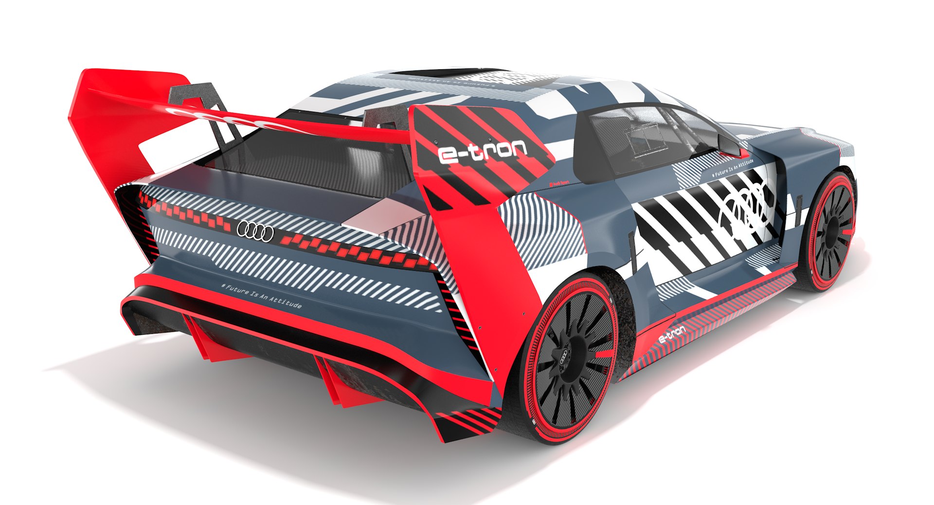 Audi S1 E-tron Quattro Hoonitron 3D Model - TurboSquid 2192385