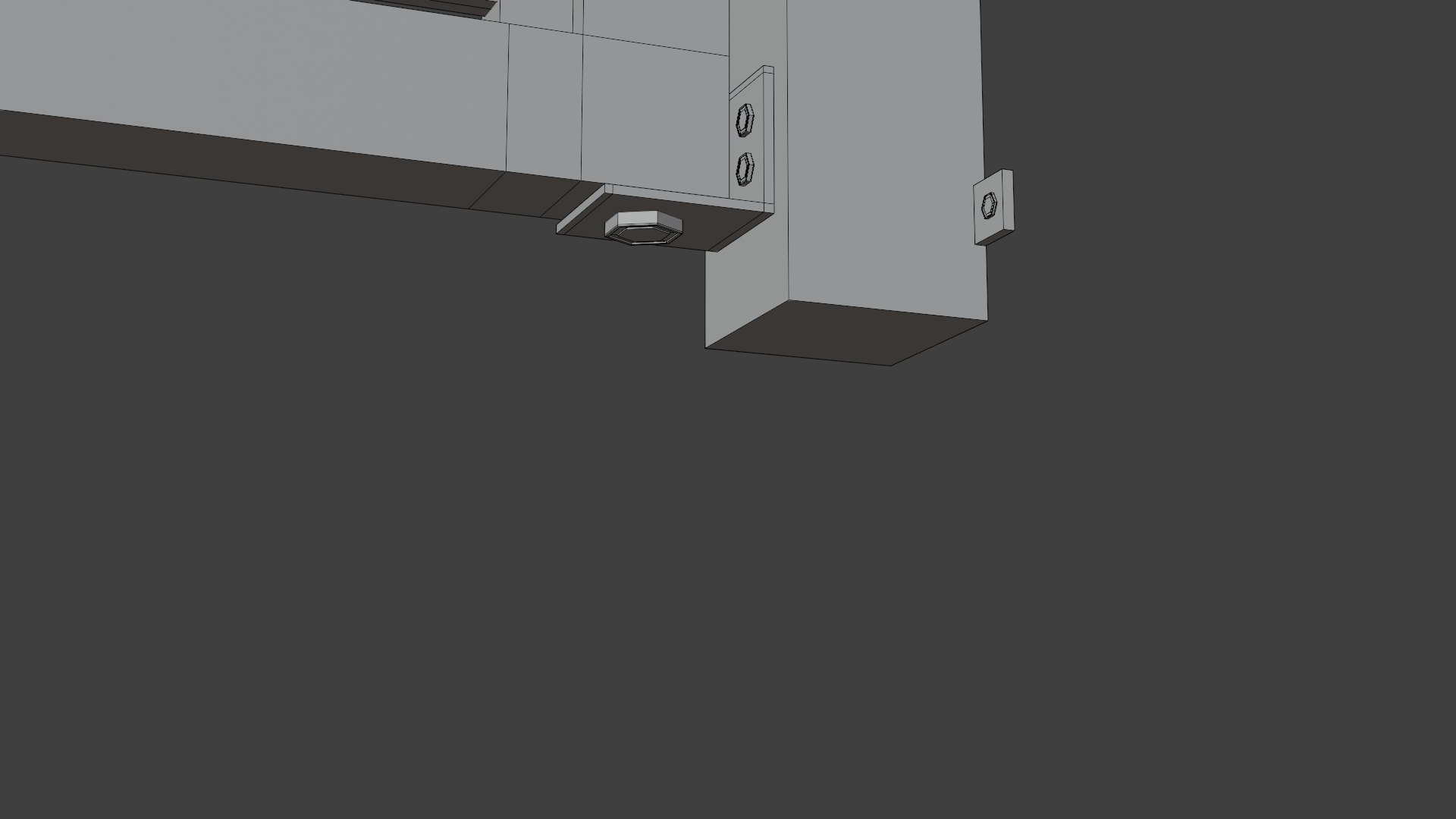 Horizontal Slat Single Gate Model - TurboSquid 1843778