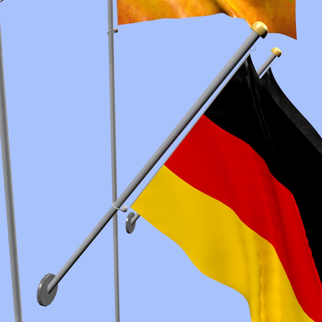 3D Germany Flag - TurboSquid 1166251