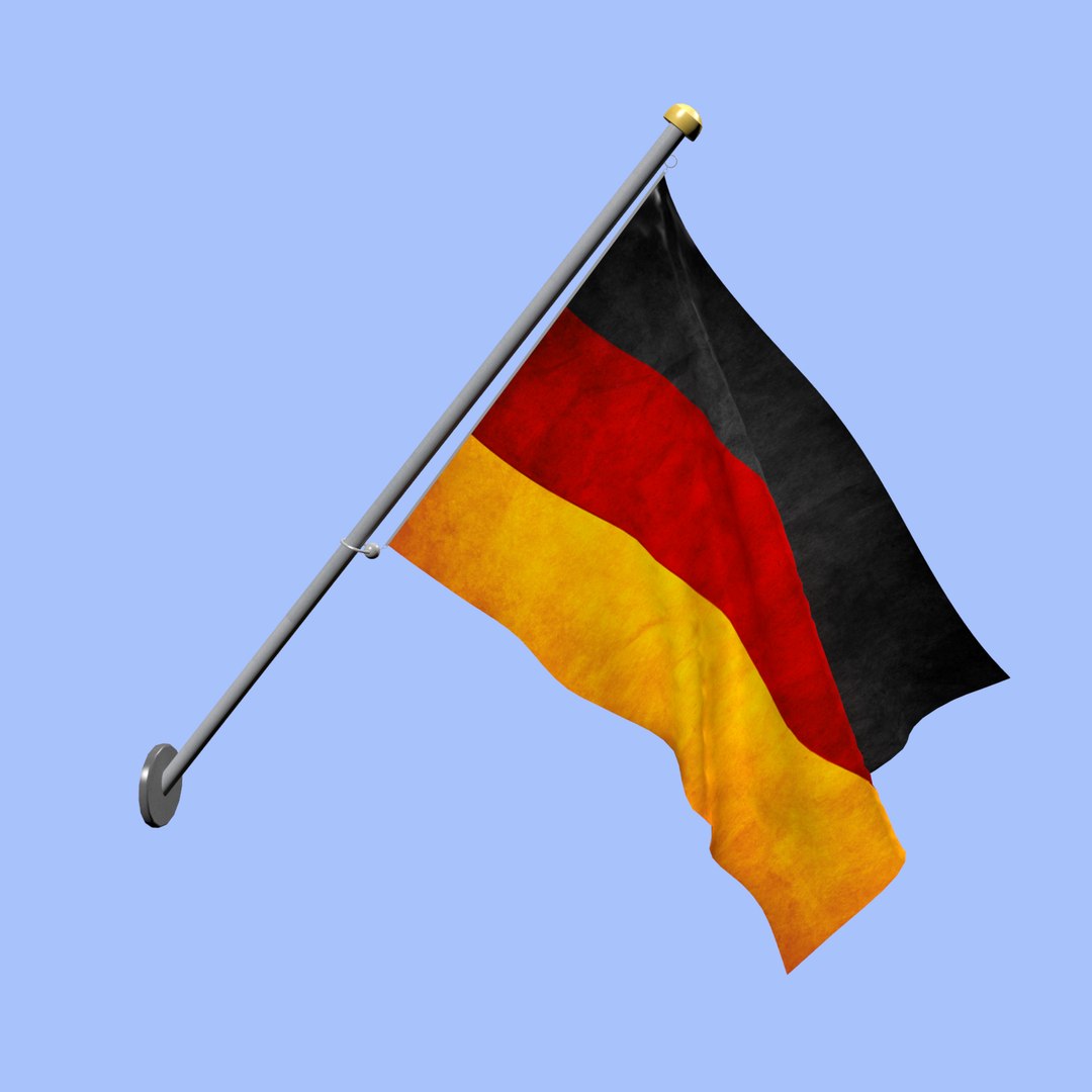 3D Germany Flag - TurboSquid 1166251