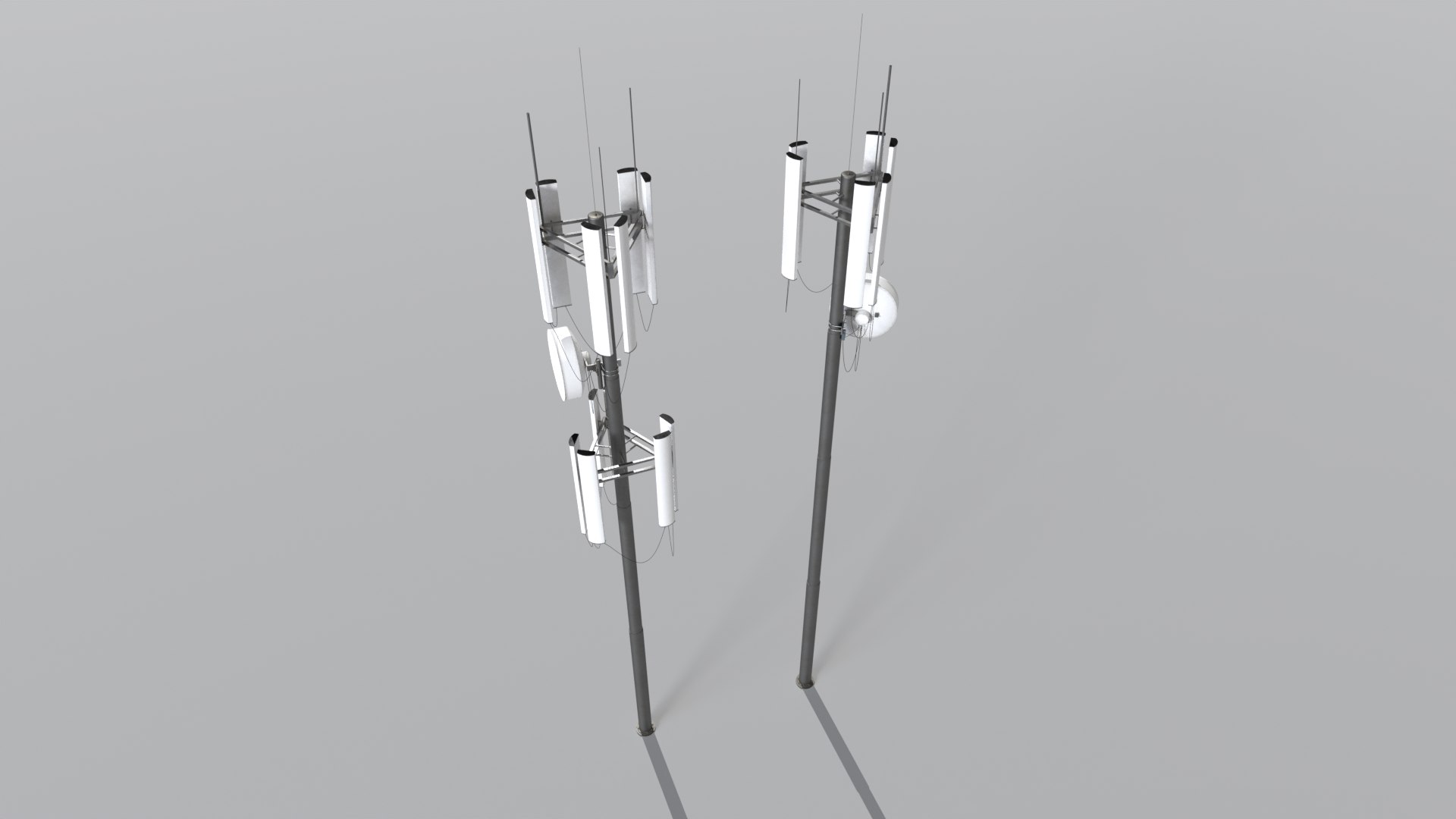 3D Cell Phone Towers 2 - TurboSquid 2311505