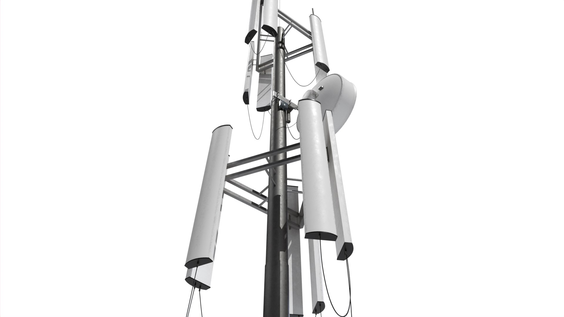 3D Cell Phone Towers 2 - TurboSquid 2311505