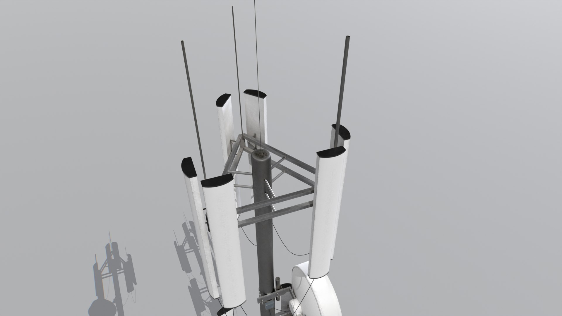3D Cell Phone Towers 2 - TurboSquid 2311505