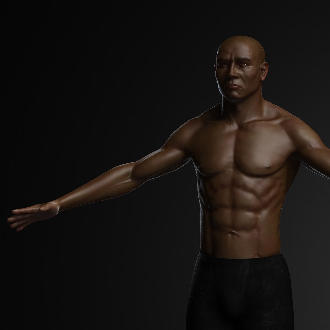3D Human Male Model - TurboSquid 1213324