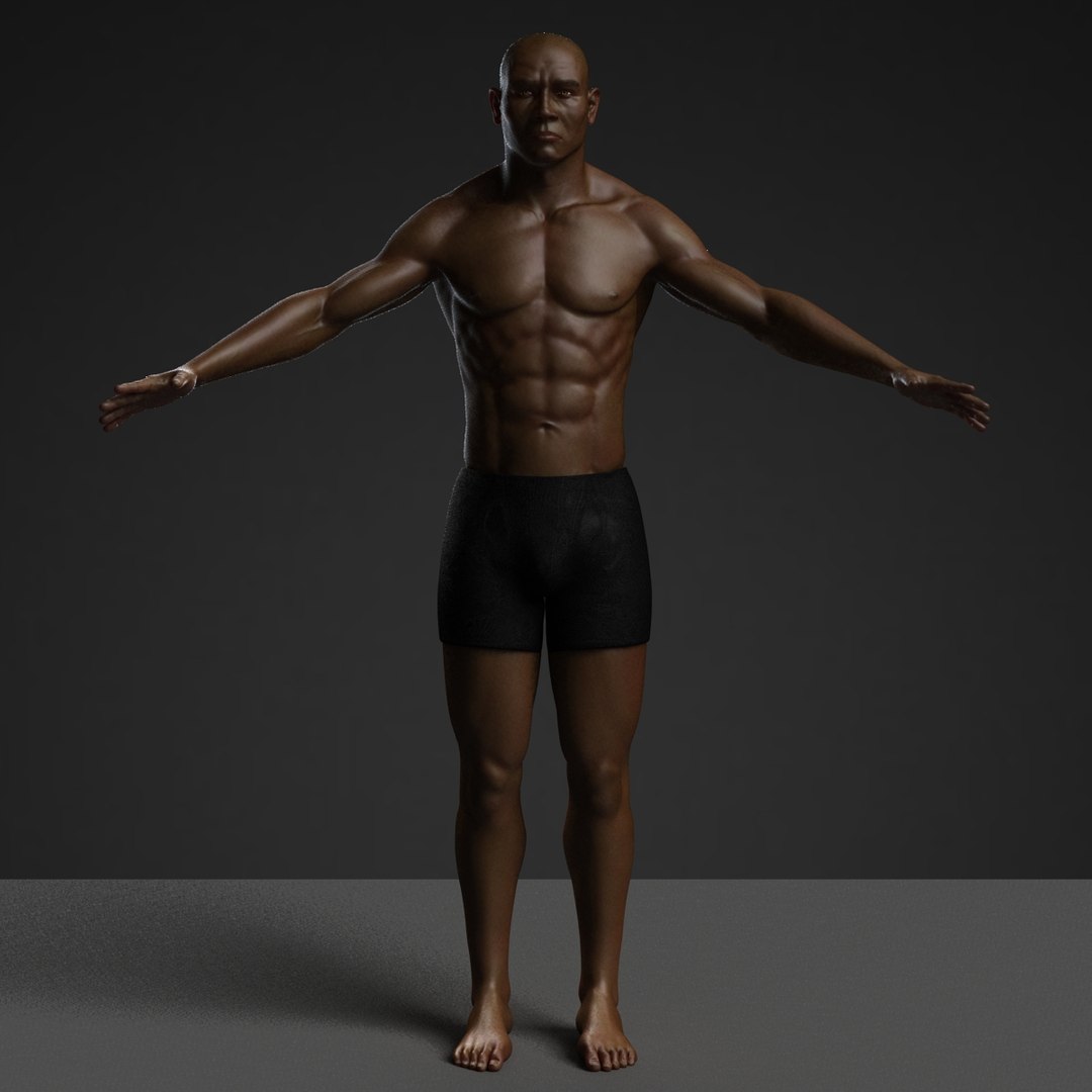 3D Human Male Model - TurboSquid 1213324