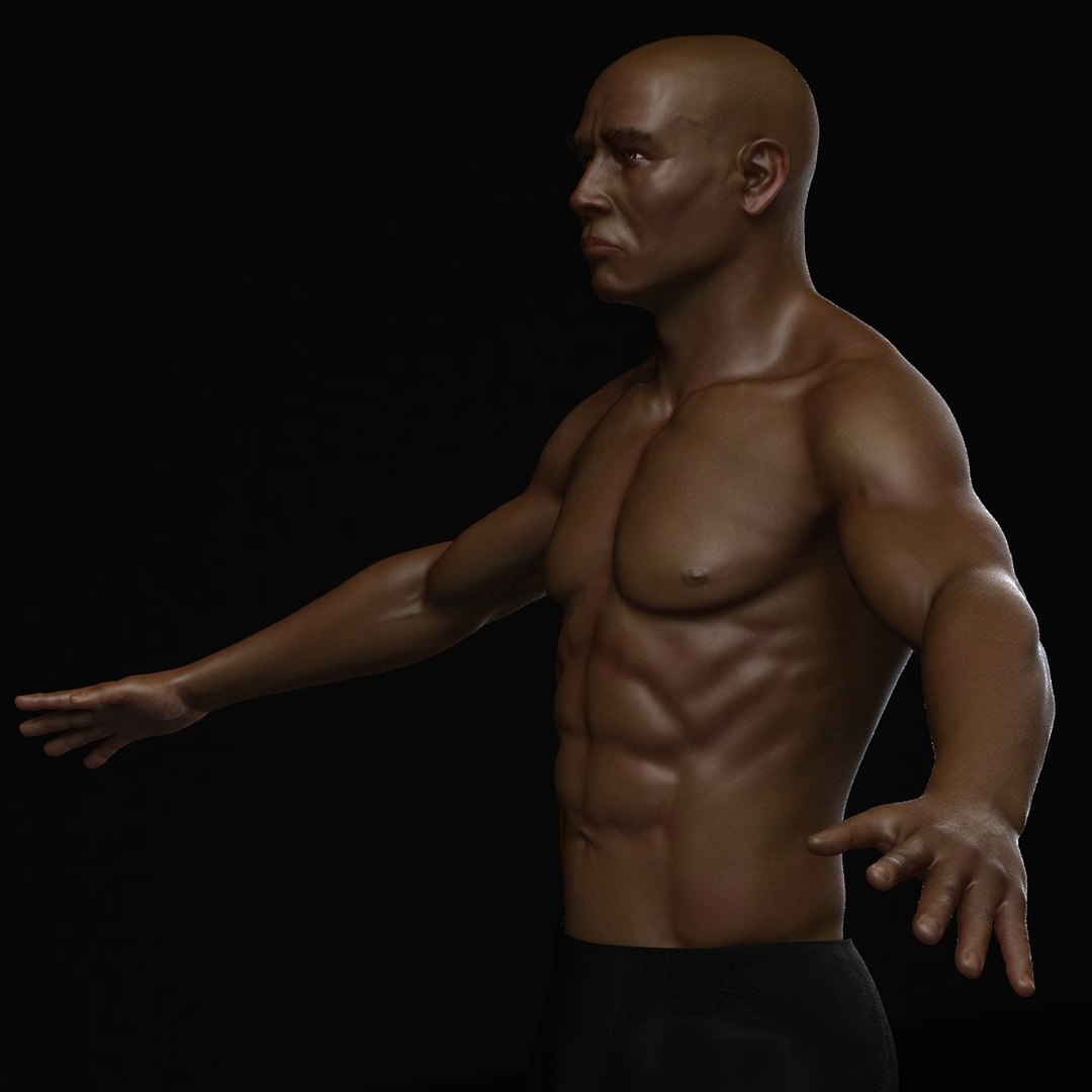 3D Human Male Model - TurboSquid 1213324