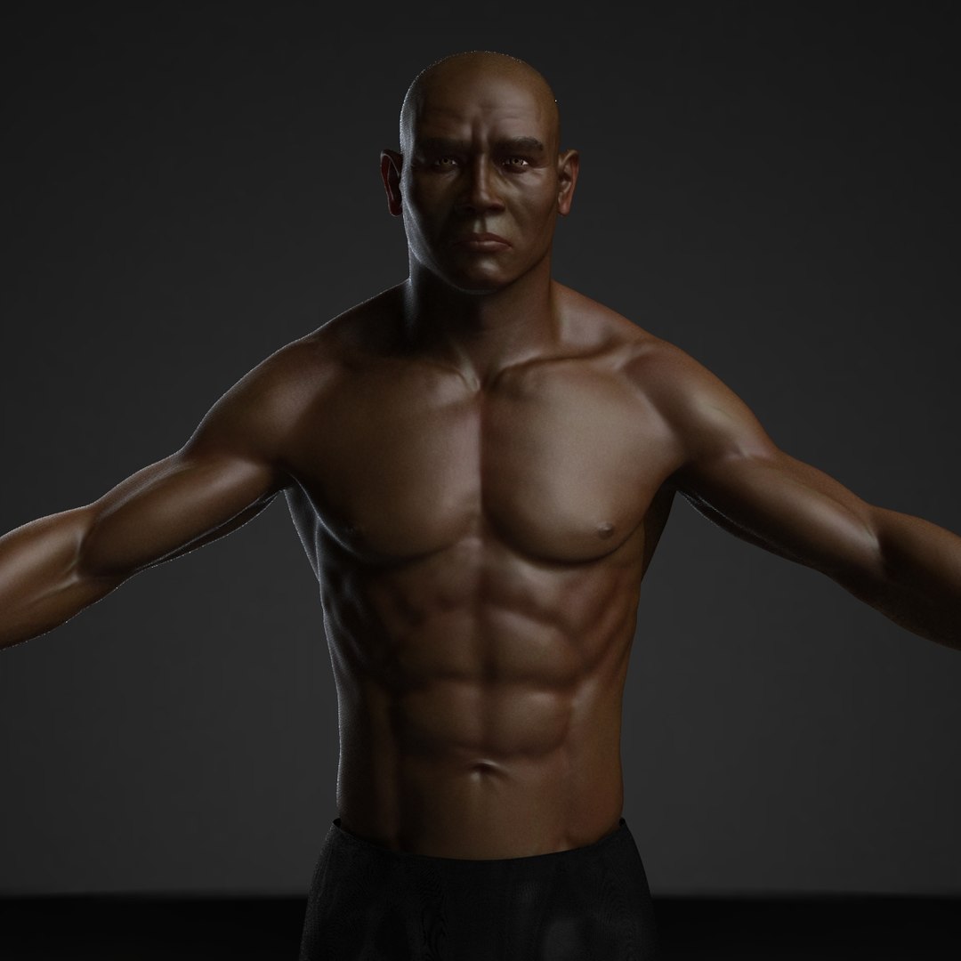 3D Human Male Model - TurboSquid 1213324