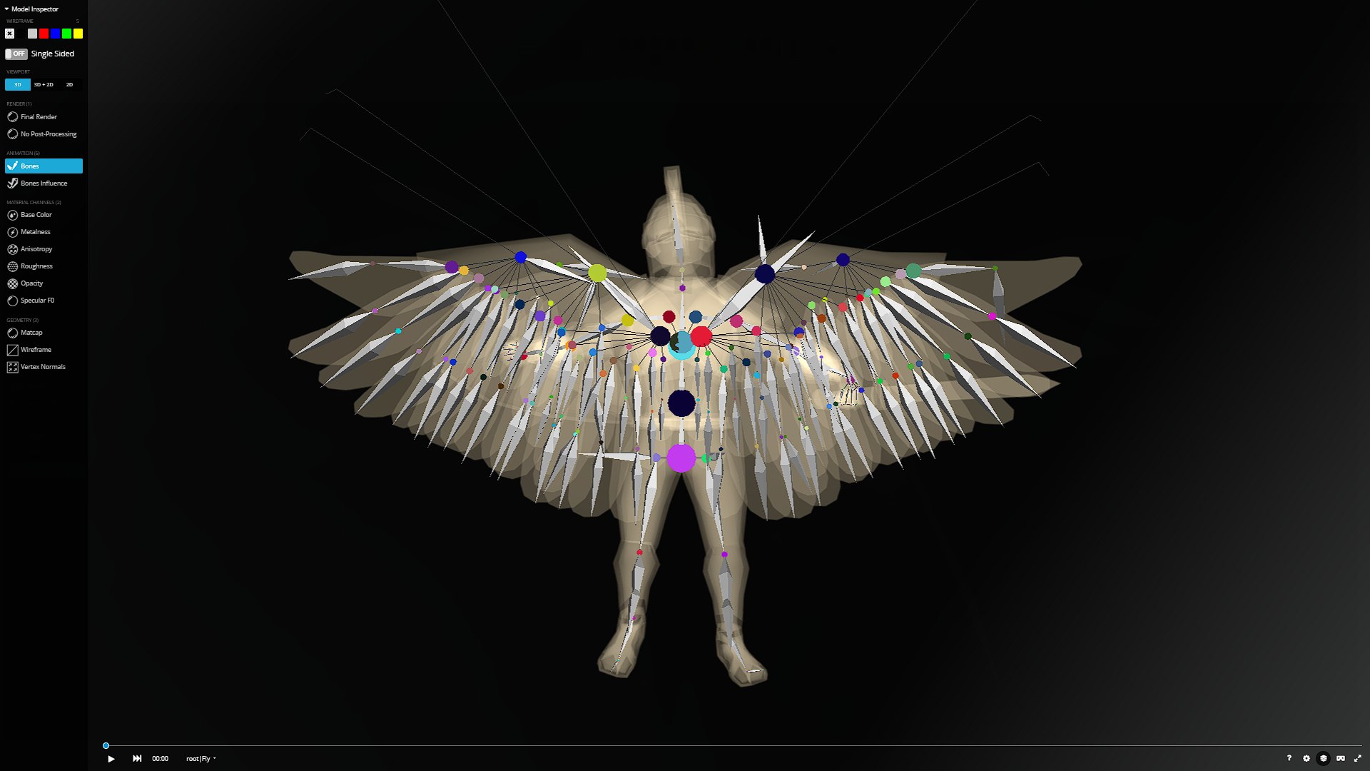 Animated LowPoly Angel Knight Model - TurboSquid 2148833