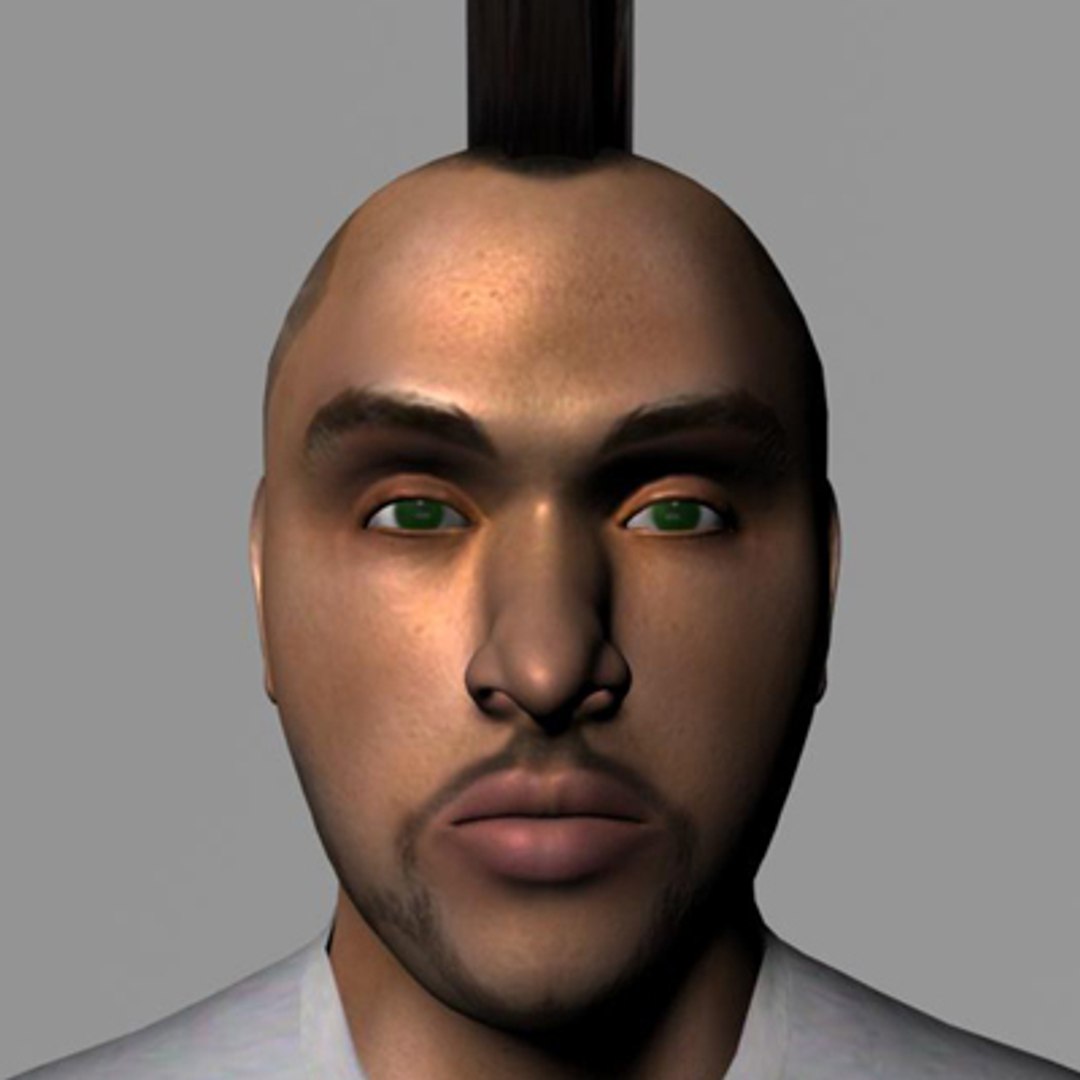 Calvin Skater Dude Character 3d Model