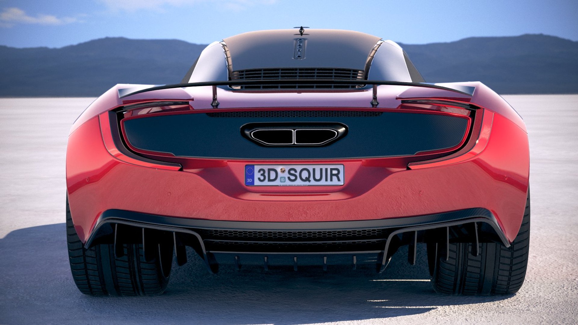 Generic Supercar V3 3D Model - TurboSquid 1279491