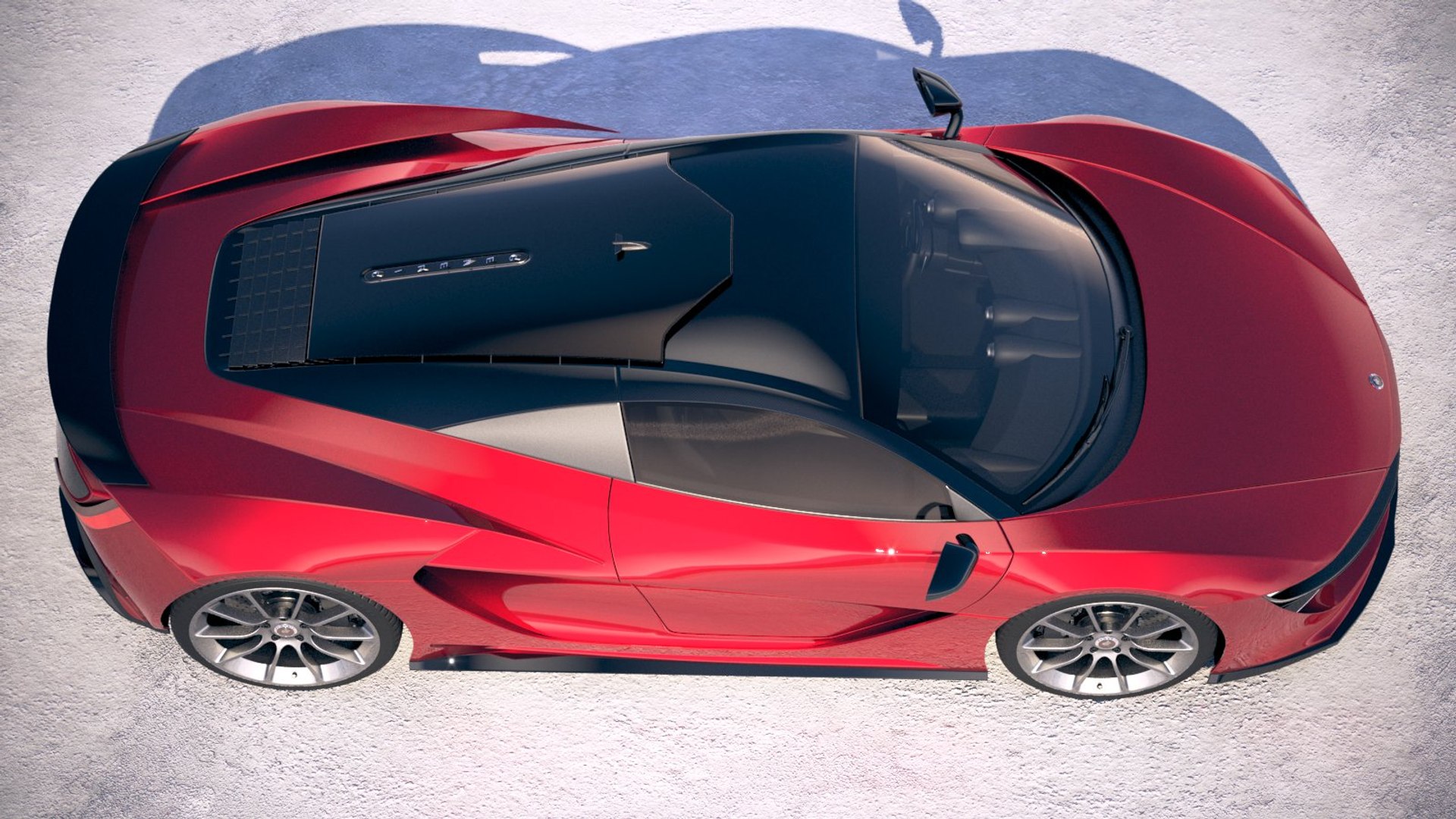 Generic Supercar V3 3D Model - TurboSquid 1279491