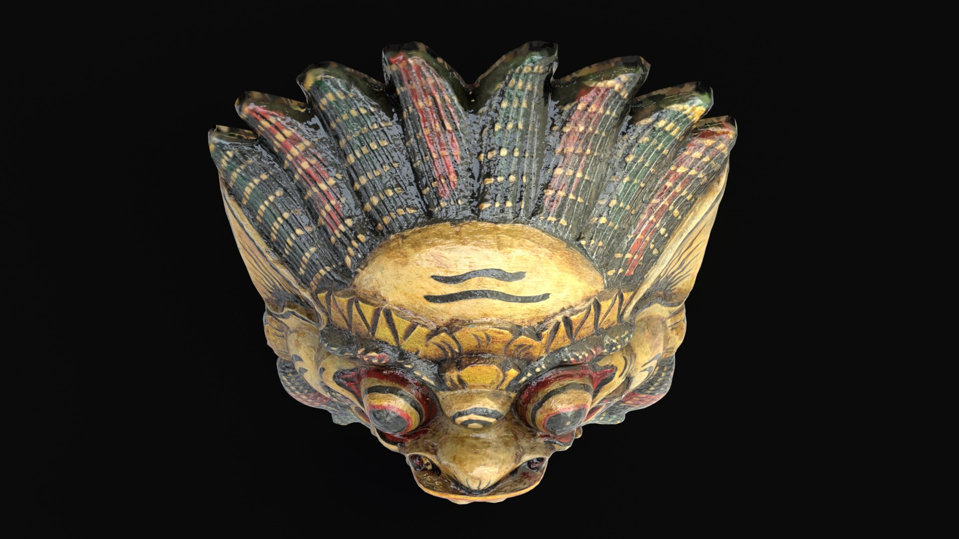 Indonesian Ritual Mask 3D Model - TurboSquid 2113006