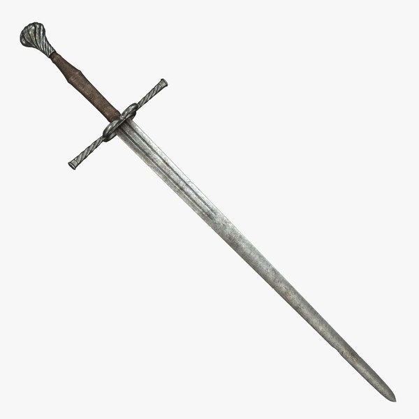 german sword 3d obj