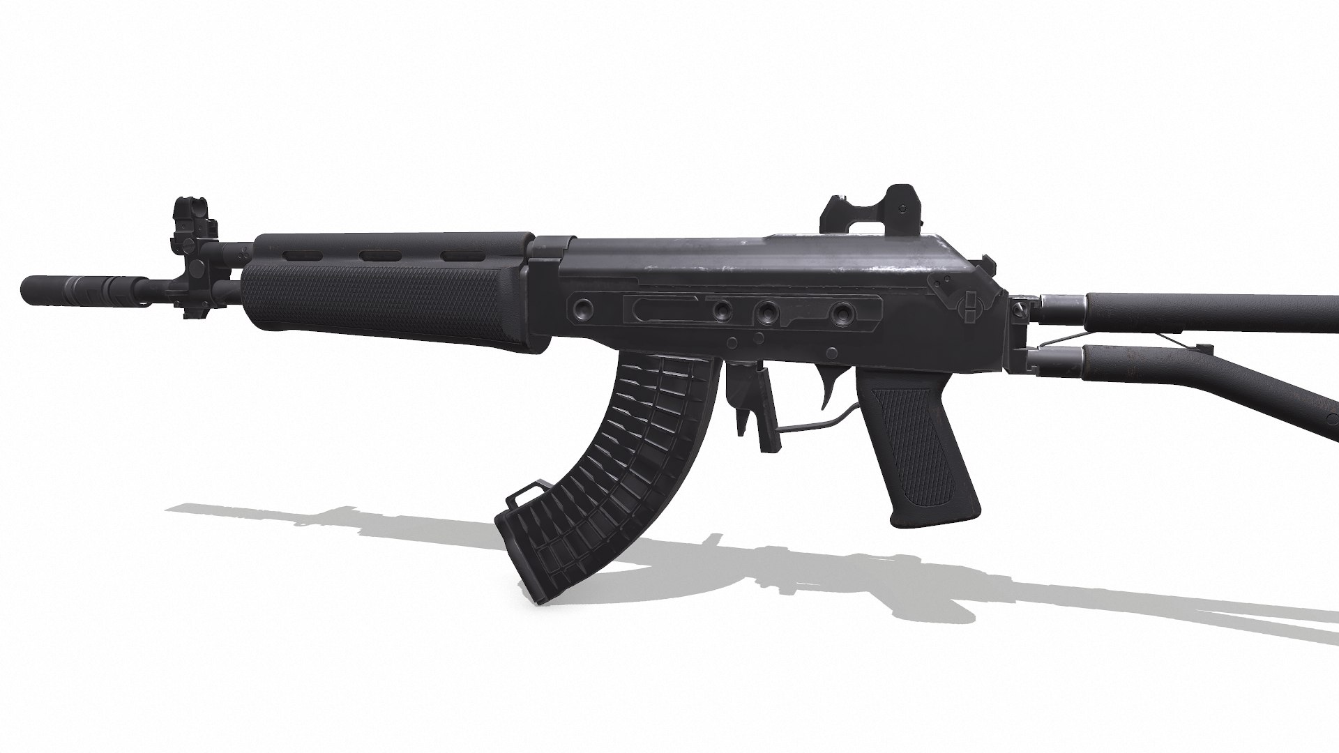 3D Sako RK95 TP Assault Rifle Low-poly PBR model - TurboSquid 2176823