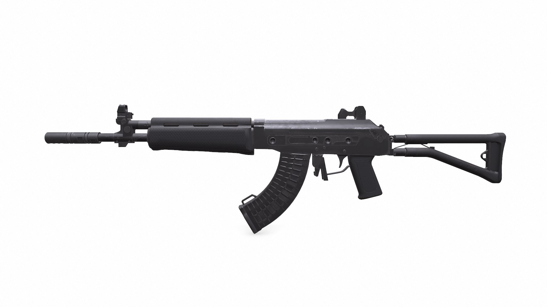 3D Sako RK95 TP Assault Rifle Low-poly PBR model - TurboSquid 2176823