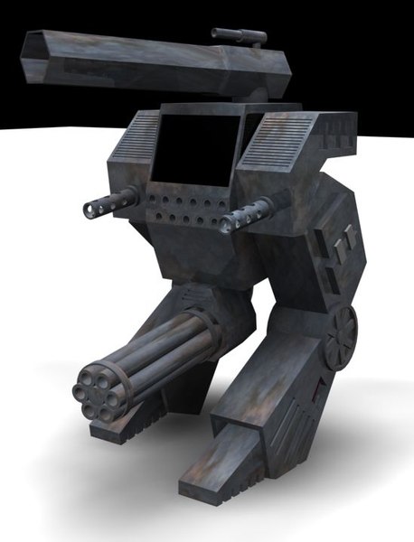 battle mech 3d 3ds